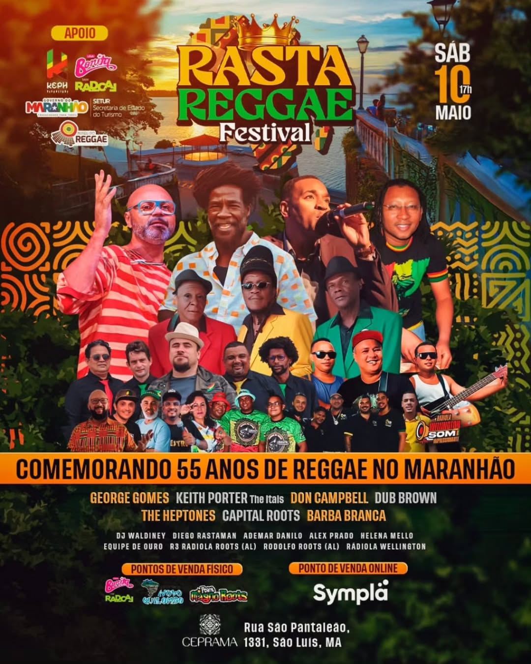 Festival celebra os 55 anos de reggae no Maranhão com atrações ...